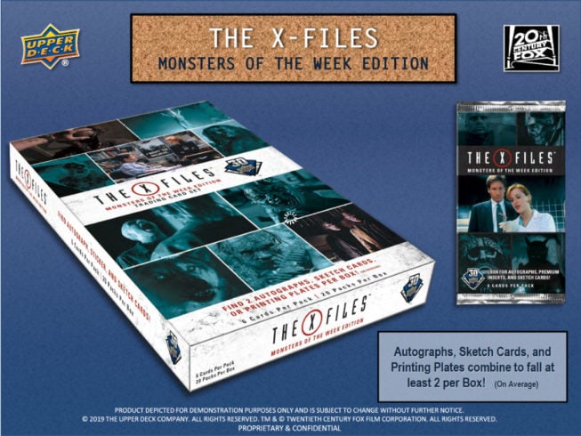 THE X-FILES MONSTERS OF THE WEEK EDITION HOBBY BOX - Breakaway Sports Cards