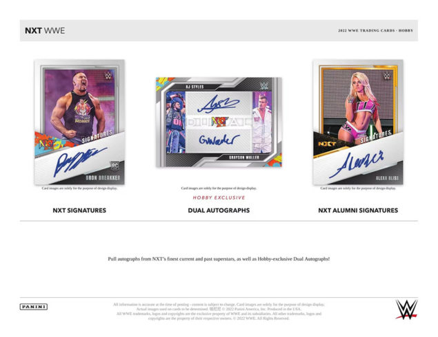 2022 PANINI WWE NXT WRESTLING HOBBY BOX - Breakaway Sports Cards